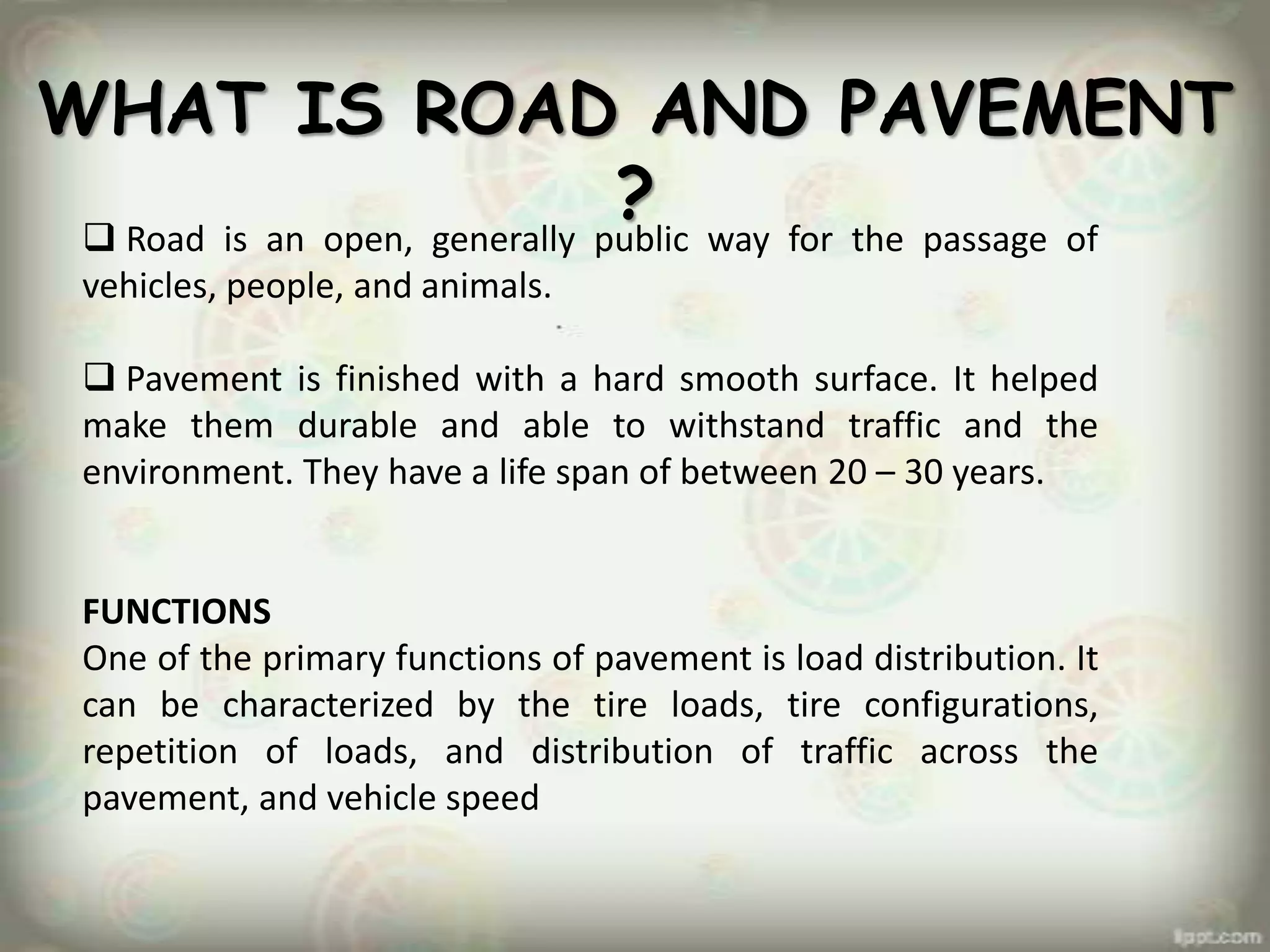 CONSTRUCTION OF CEMENT CONCRETE ROAD | PPTX