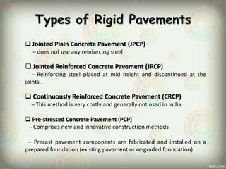 CONSTRUCTION OF CEMENT CONCRETE ROAD | PPTX