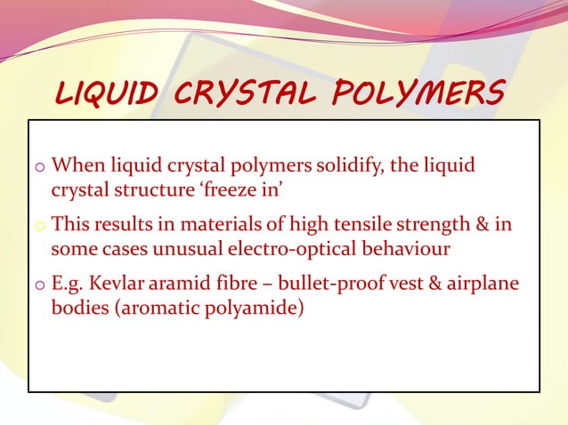 liquid crystals and their applications | PPTX | Chemistry | Science