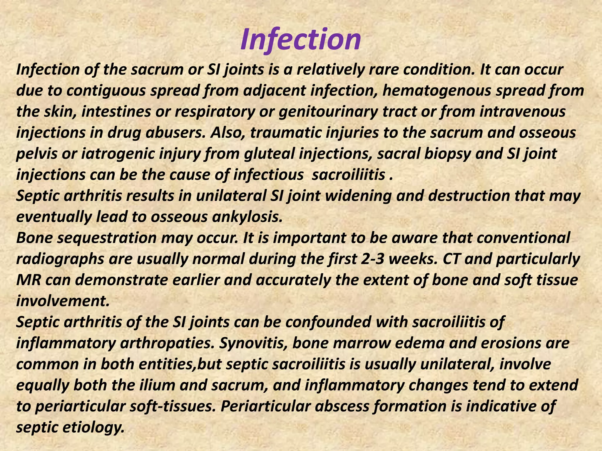 Presentation1.pptx, radiological imaging of sacroiliac joint diseases ...