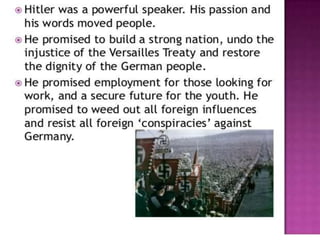 nazism and the rise of hitler | PPTX