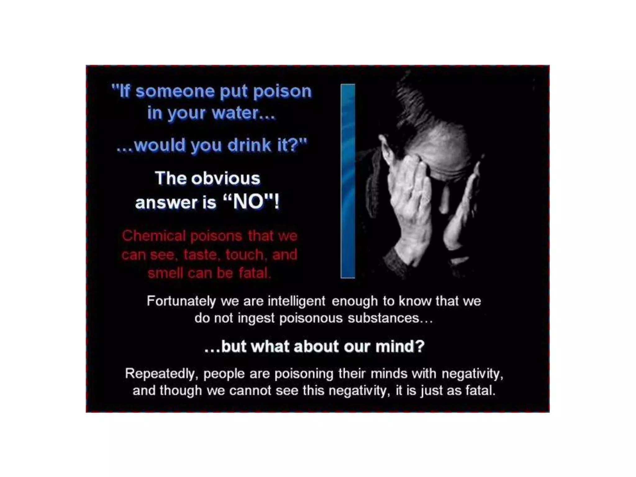 Do Not Surrender to Negativity! | PPTX