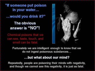 Do Not Surrender to Negativity! | PPT