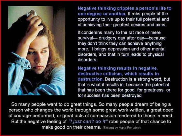 Do Not Surrender to Negativity! | PPT