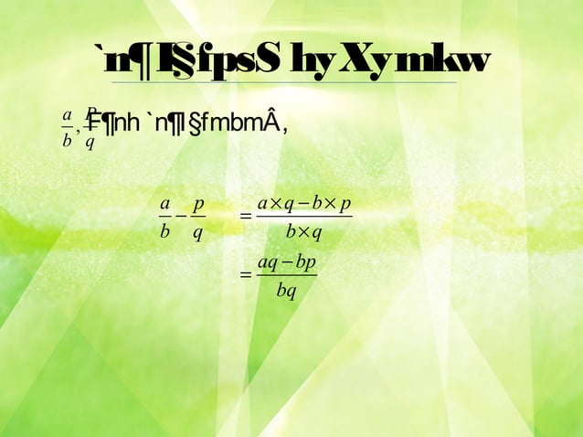 Rational Numbers PPT | PPT