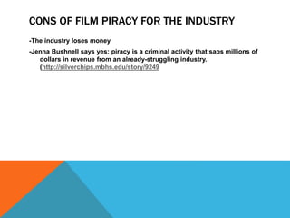 film piracy | PPTX