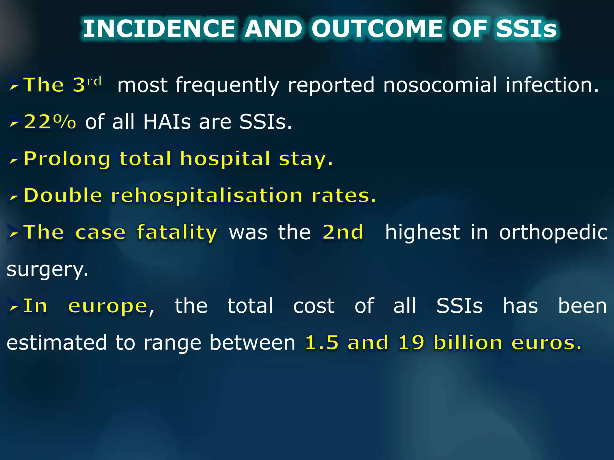 surgical site infection | PPTX