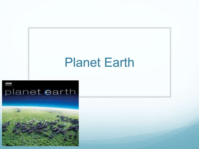 Planet Earth | PPT