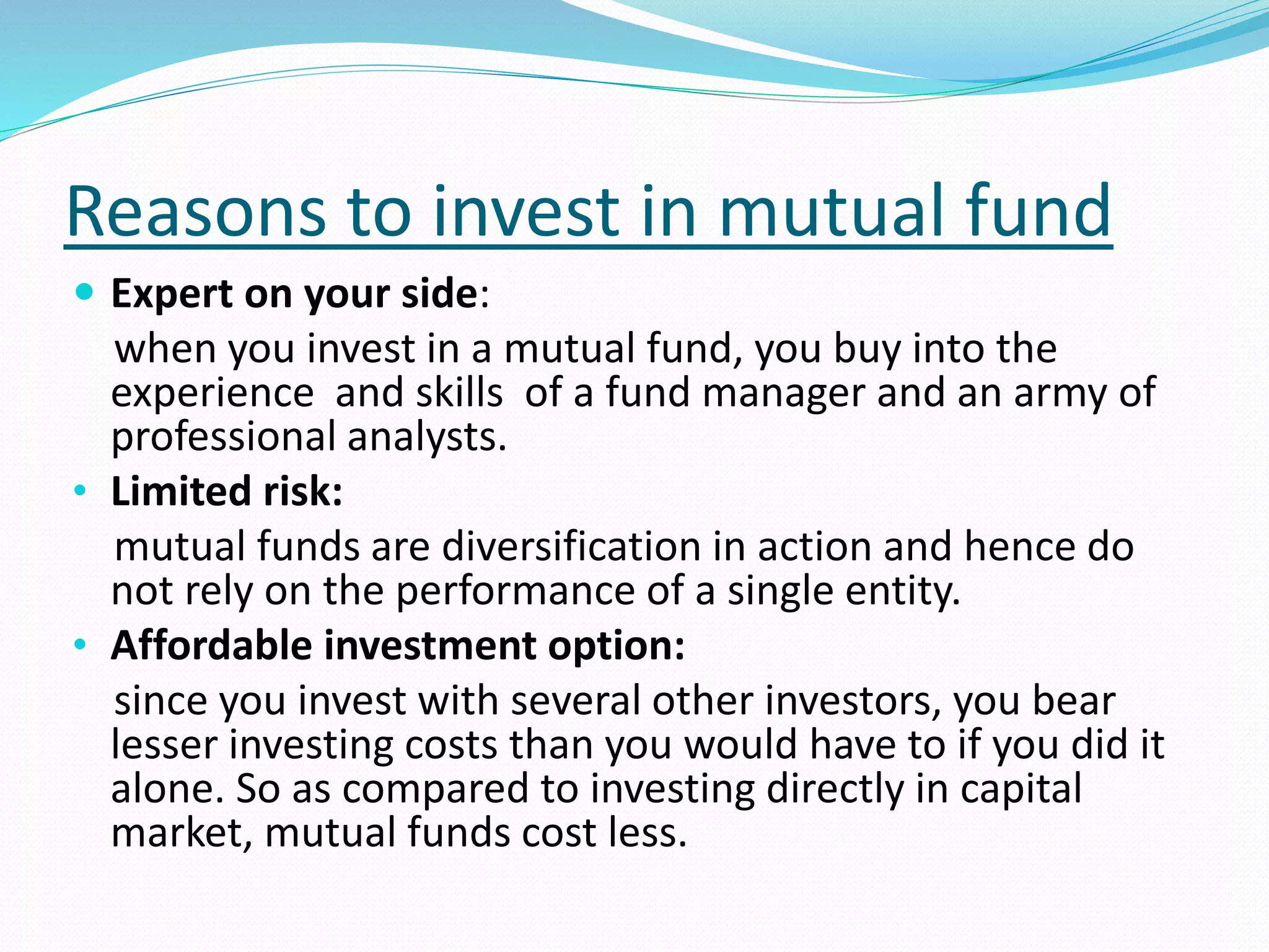 ppt on mutual funds | PPTX