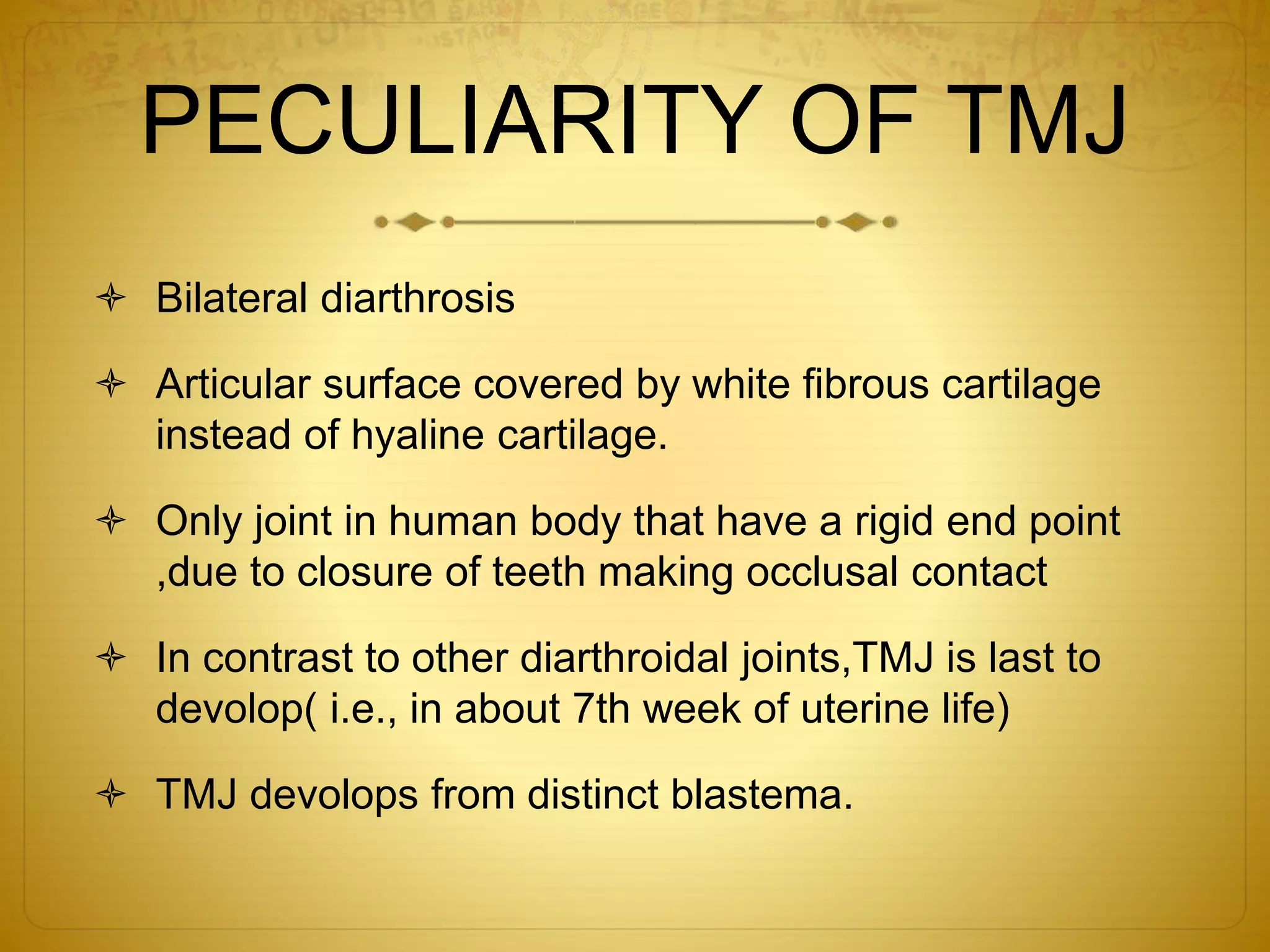 TMJ and its relation to periodontics | PPTX
