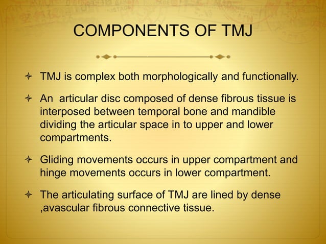 TMJ and its relation to periodontics | PPTX | Geology | Science