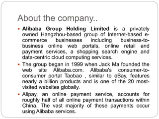 ALIBABA IPO | PPTX