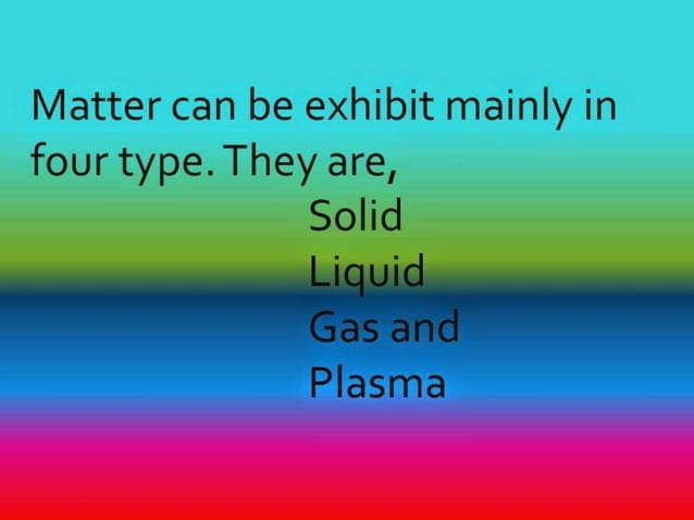 MATTER | PPT