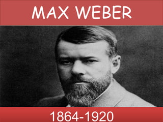 Presentation1 contribution of max webber | PPT
