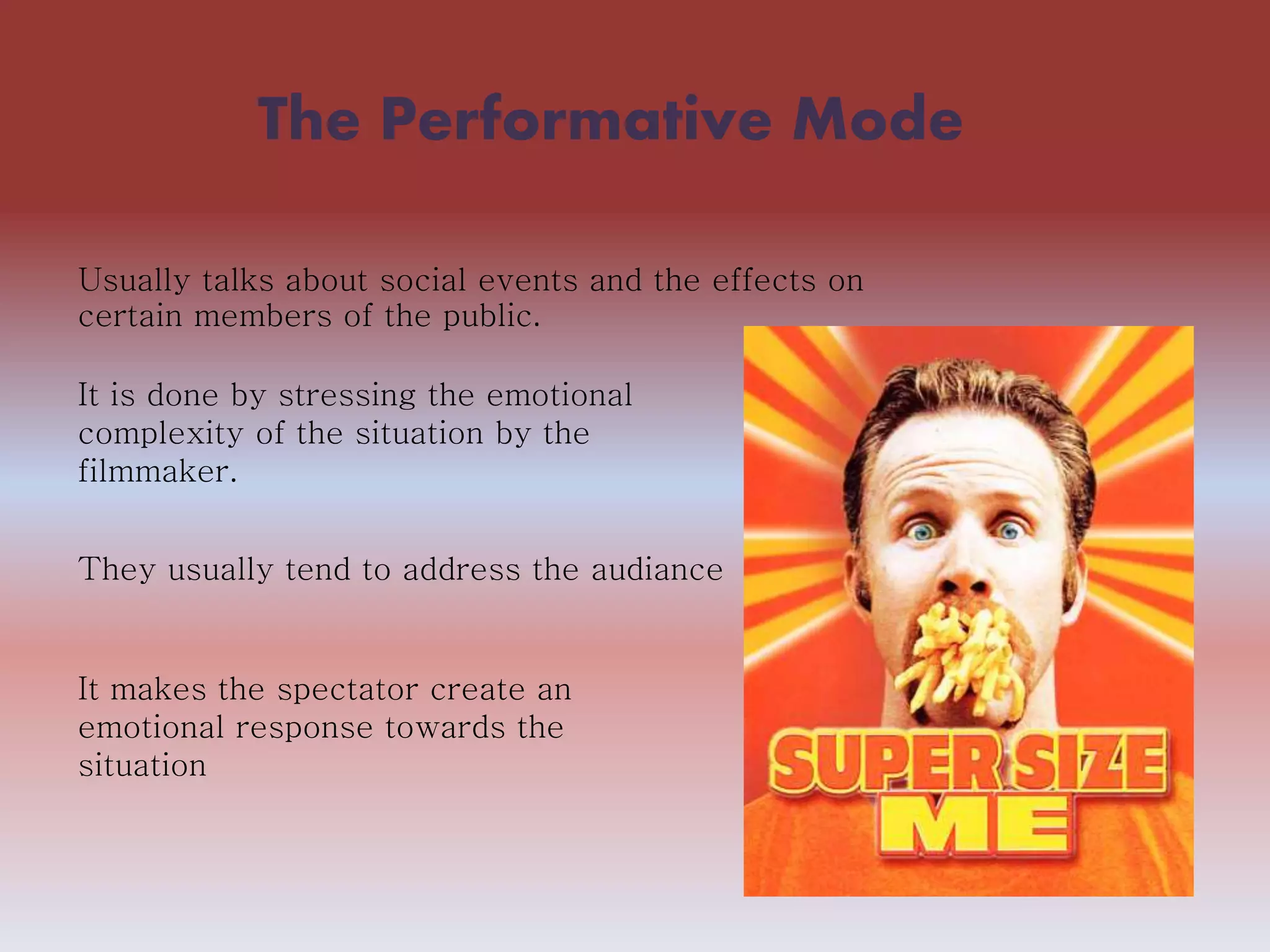 Documentary modes | PPTX | Documentary | Genres