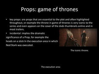 Presentation film studies mese en scene | PPTX