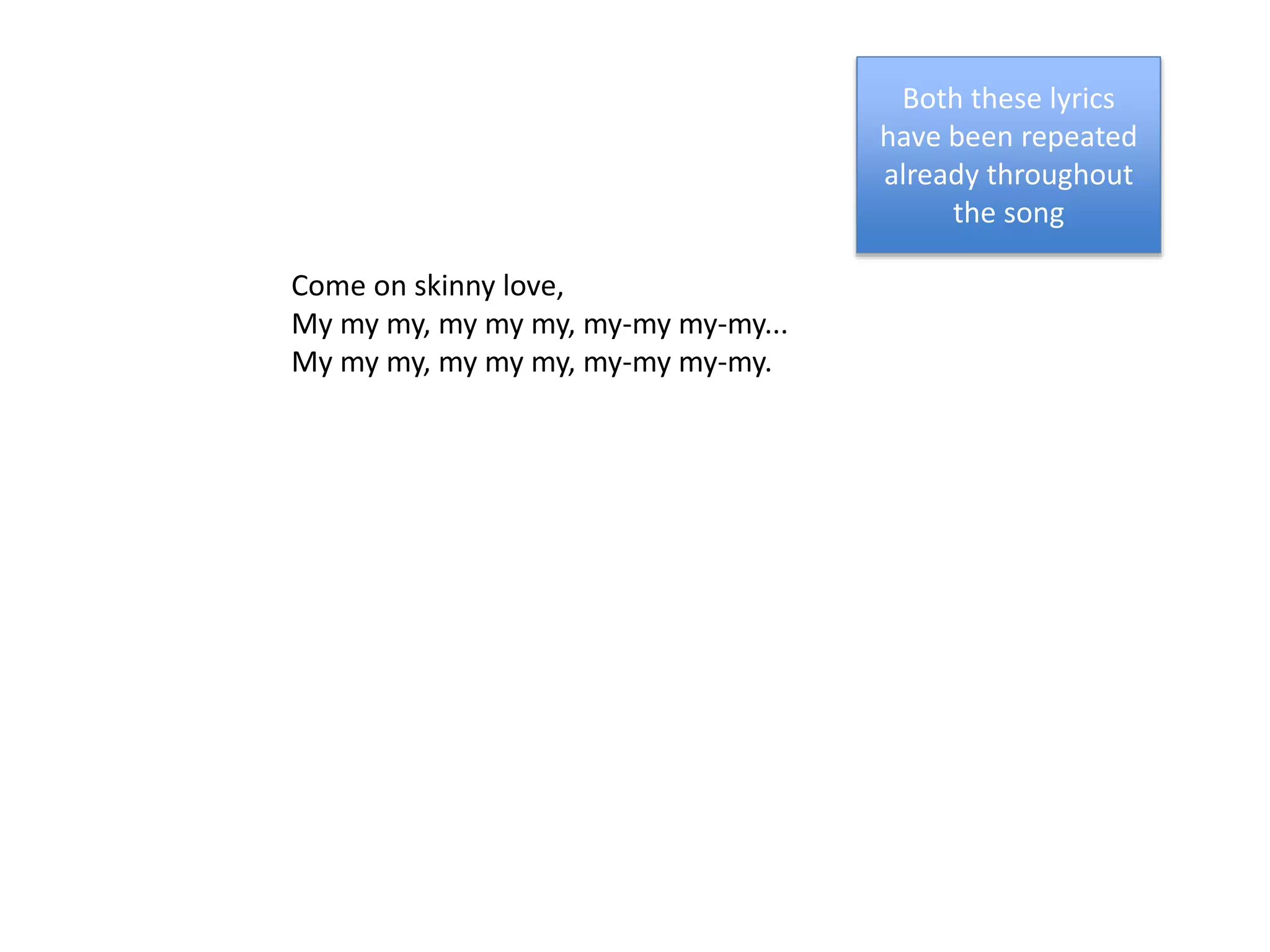 Lyrical Analysis Of Birdy | PPT