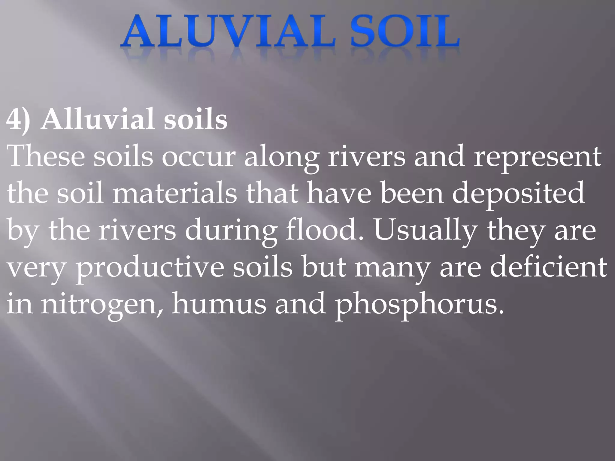 types of soil and water absorption | PPTX