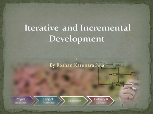 Iterative and Incremental Development (RAD) | PPT