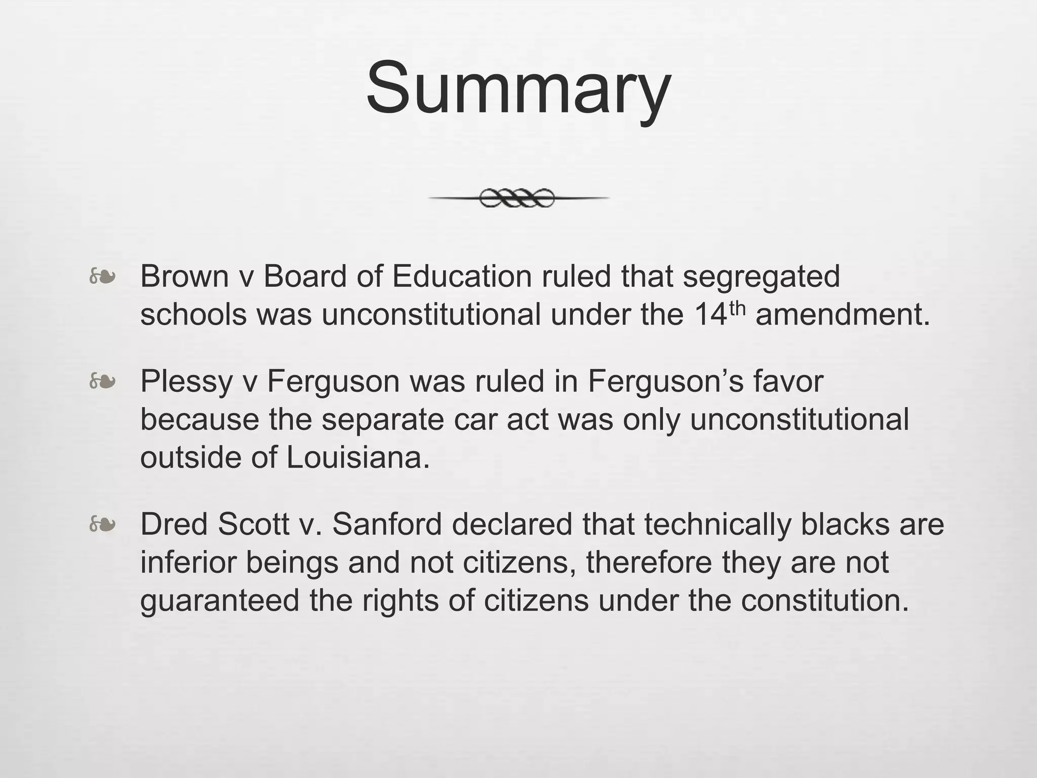 US Landmark Cases. | PPT