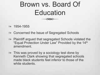 US Landmark Cases. | PPT