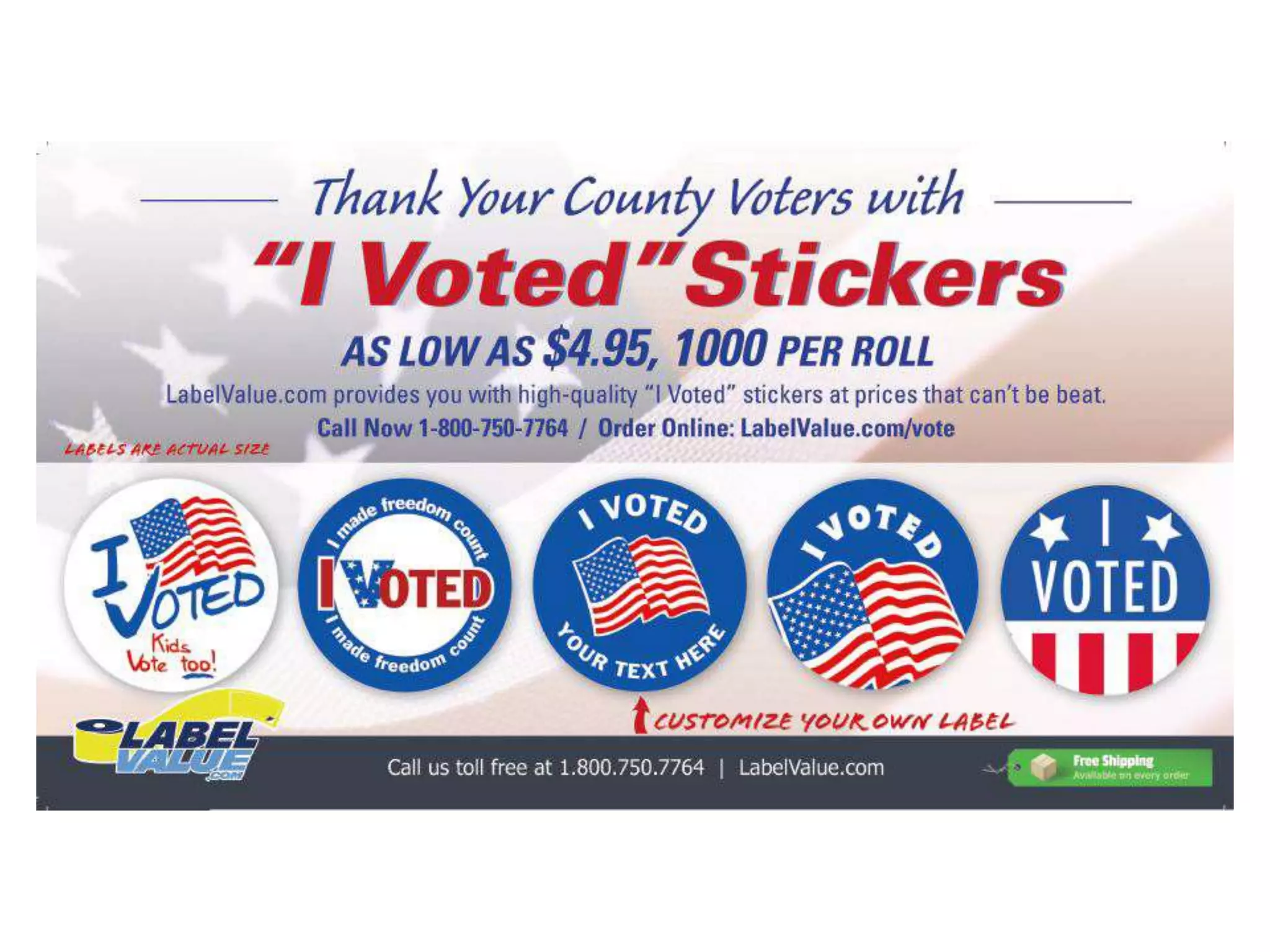 I Voted Stickers | PPT