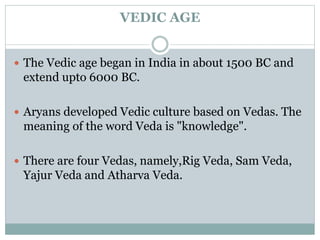 Historical Evolution of Indian Culture | PPTX