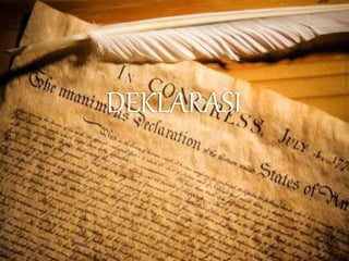 deklarasi | PPTX
