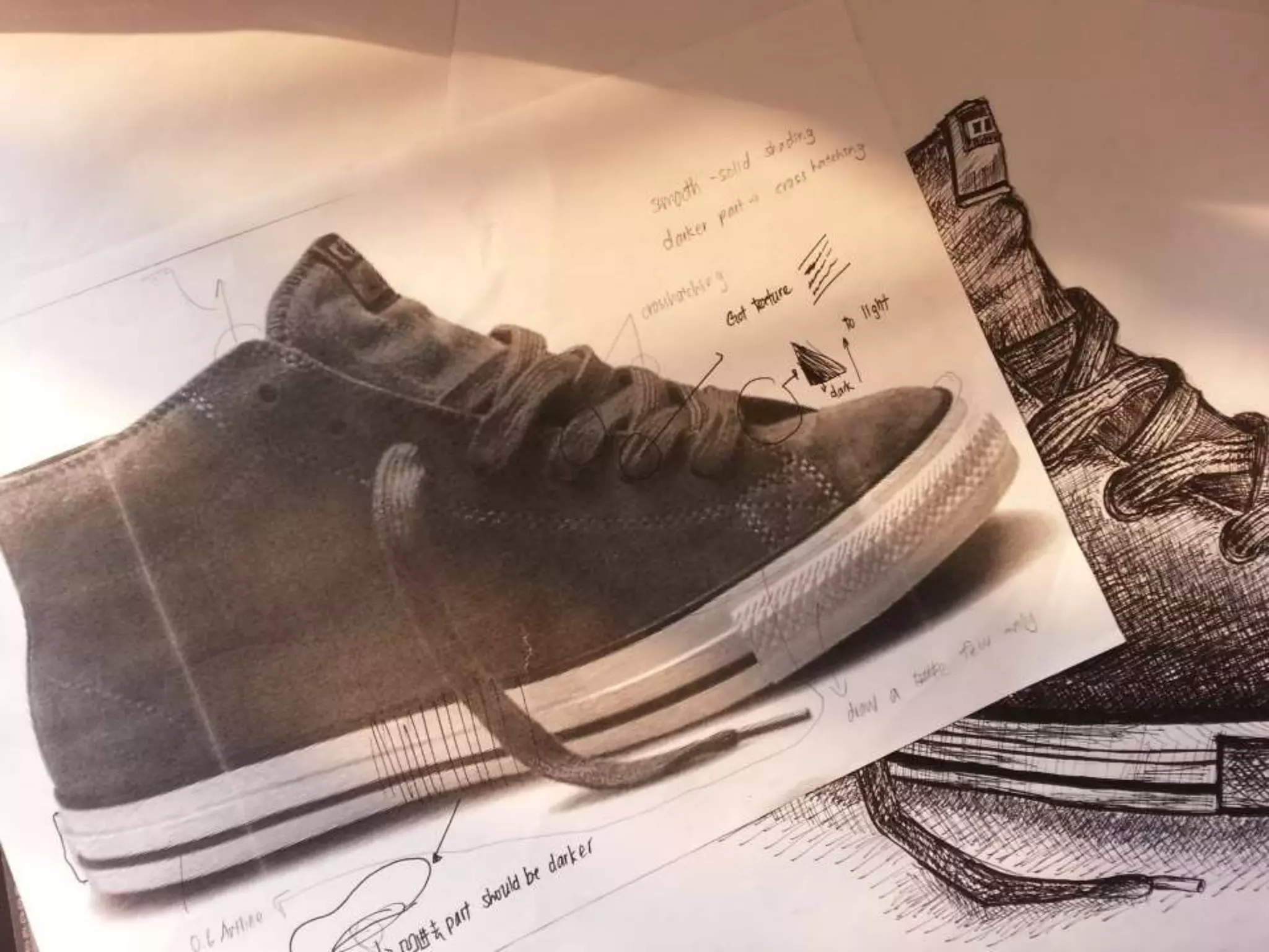 Cross Hatching by Art line | PPTX