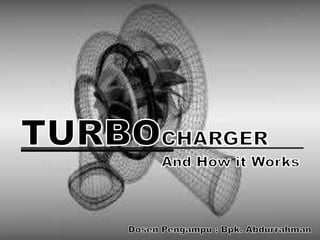 Presentation(Turbocharger) | PPTX