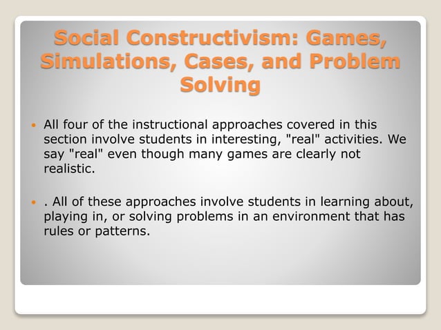 Social Constructivism by Lev Vygotsky | PPTX | Education