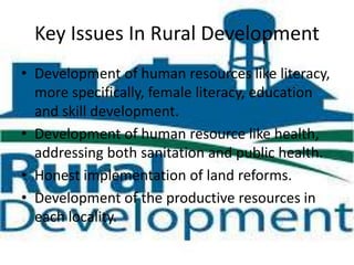Rural Developmant | PPTX