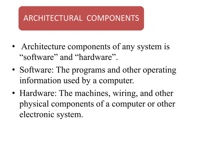 Physical Architecture Layer Design | PPT