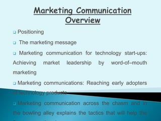 Global Marketing Communications | PPTX