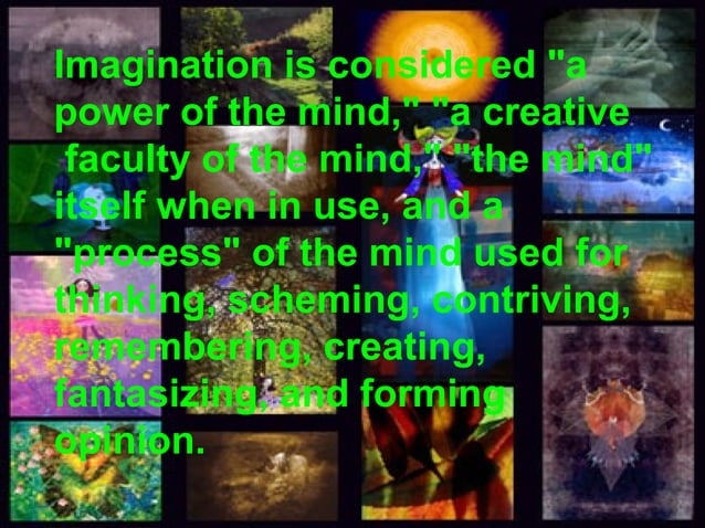 IMAGINATION IS MORE IMPORTANT THAN KNOWLEDGE | PPT