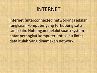 INTERNET | PPTX