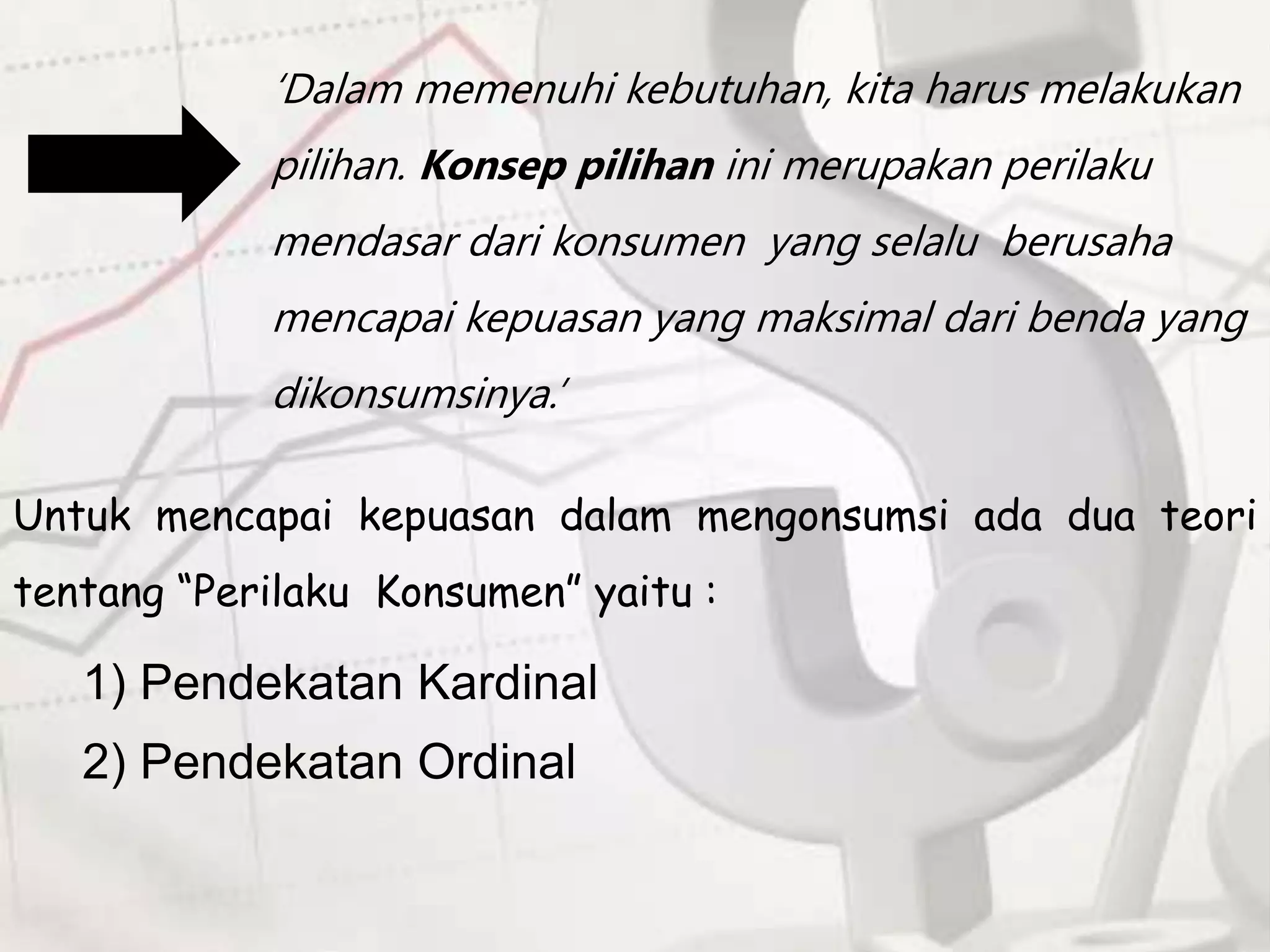 Pendekatan Ordinal dan Perilaku Produsen kelas X | PPTX