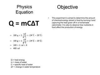 Calorimetry | PPTX
