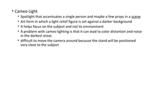 Lighting Techniques | PPT