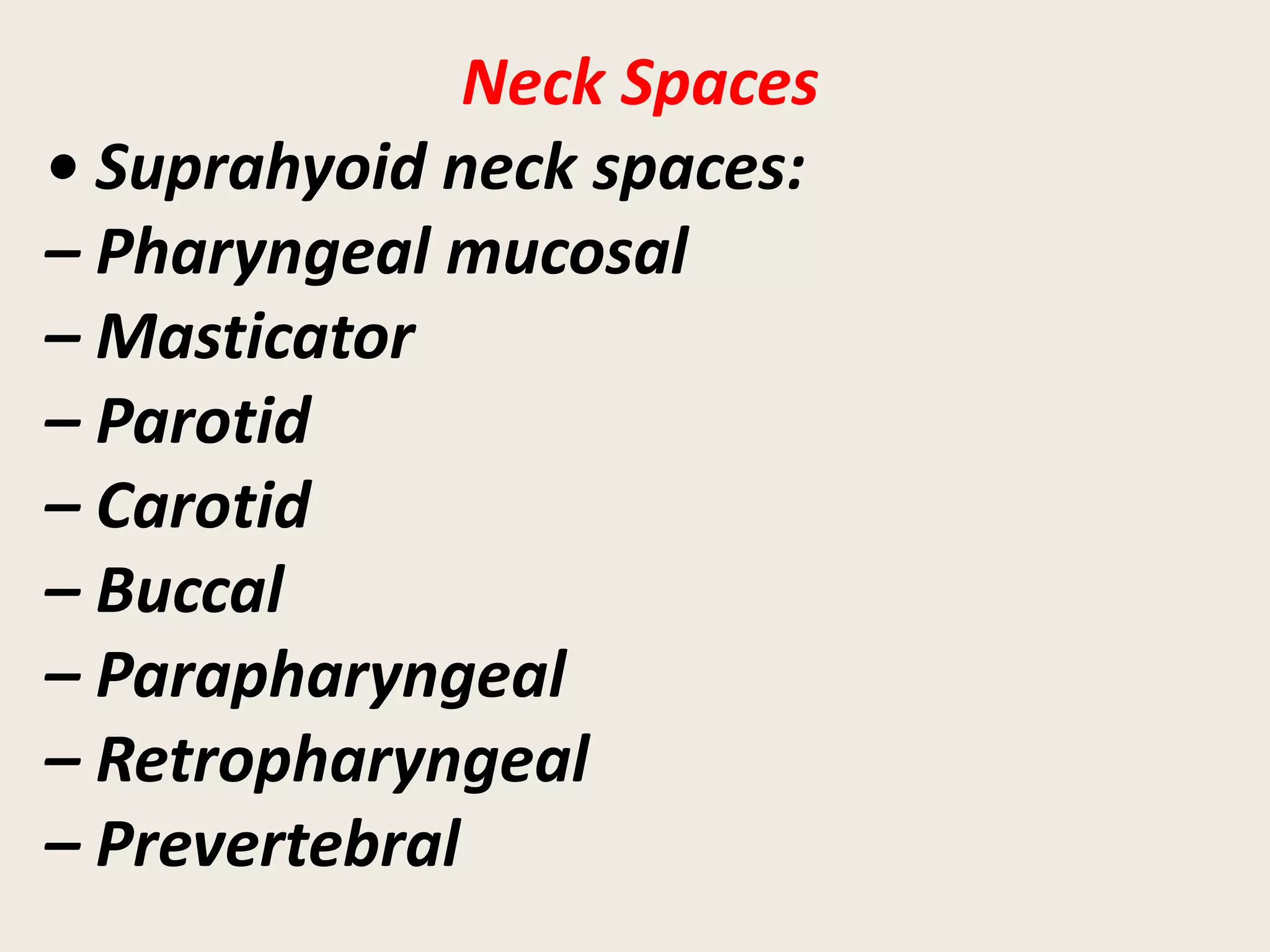 Presentation1.pptx, radiological anatomy of the neck. | PPTX