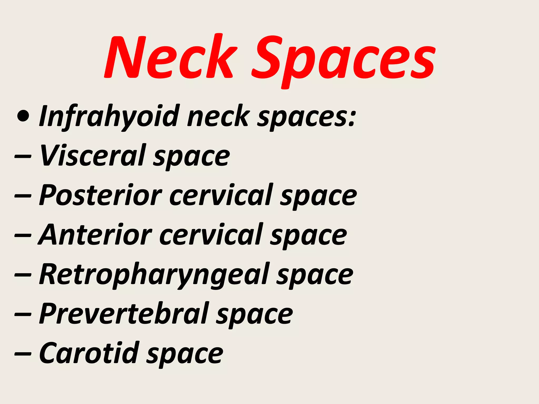 Presentation1.pptx, radiological anatomy of the neck. | PPTX