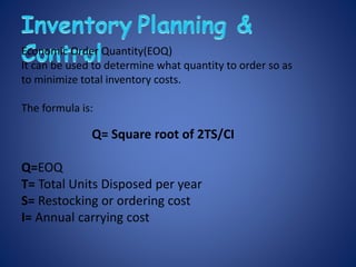 Chapter 7: Physical Distribution | PPTX