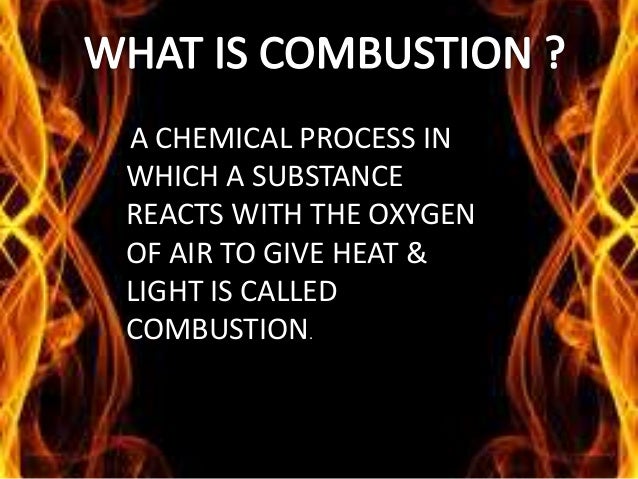 combustion