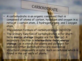 Role of carbohydrate in fish feed | PPTX