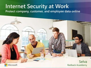 Internet Security at Work Presentation | PPSX