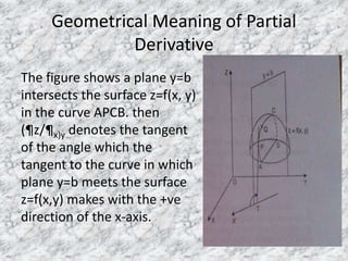 application of partial differentiation | PPTX