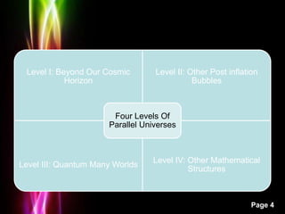 Parallel universes | PPTX