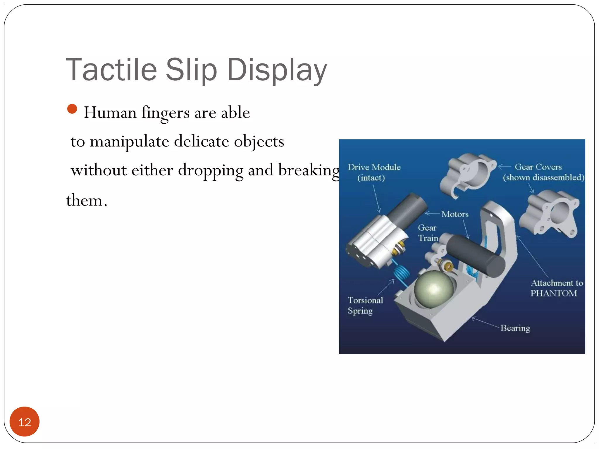 Haptics technology | PPT