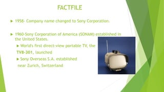 SONY | PPTX