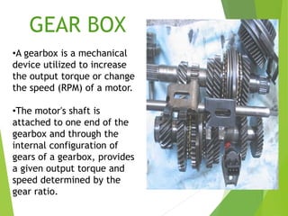 BASICS OF TRANSMISSION SYSTEM | PPTX